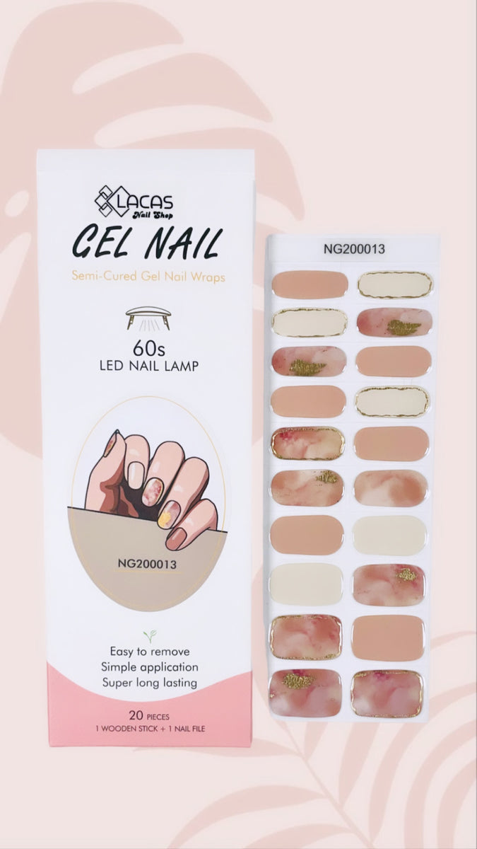 SEMI-CURED GEL NAIL WRAPS – Lacas Nail Shop